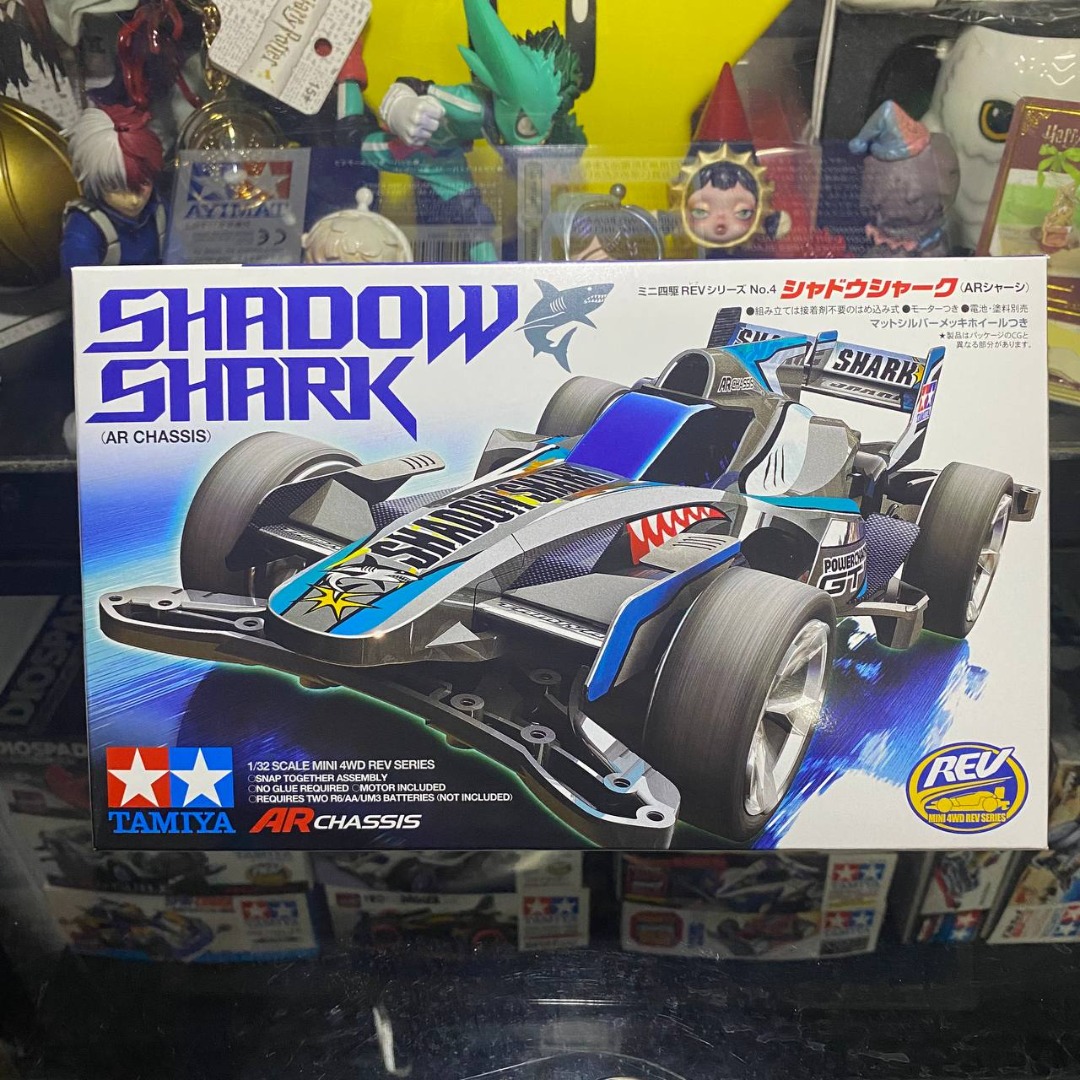 SHADOW SHARK Chassis AR Tamiya mini4wd, Hobbies & Toys, Toys & Games on Carousell