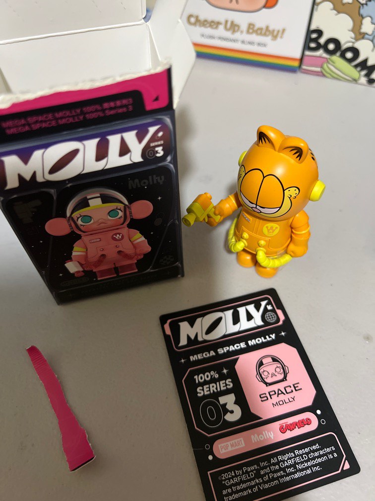 Space Molly Version 3 Garfield, Hobbies & Toys, Toys & Games on Carousell