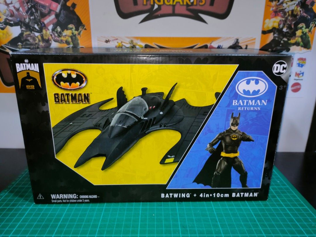 Spin Master Batman 1989 Batwing & Batman Returns Batman Action Figure ...