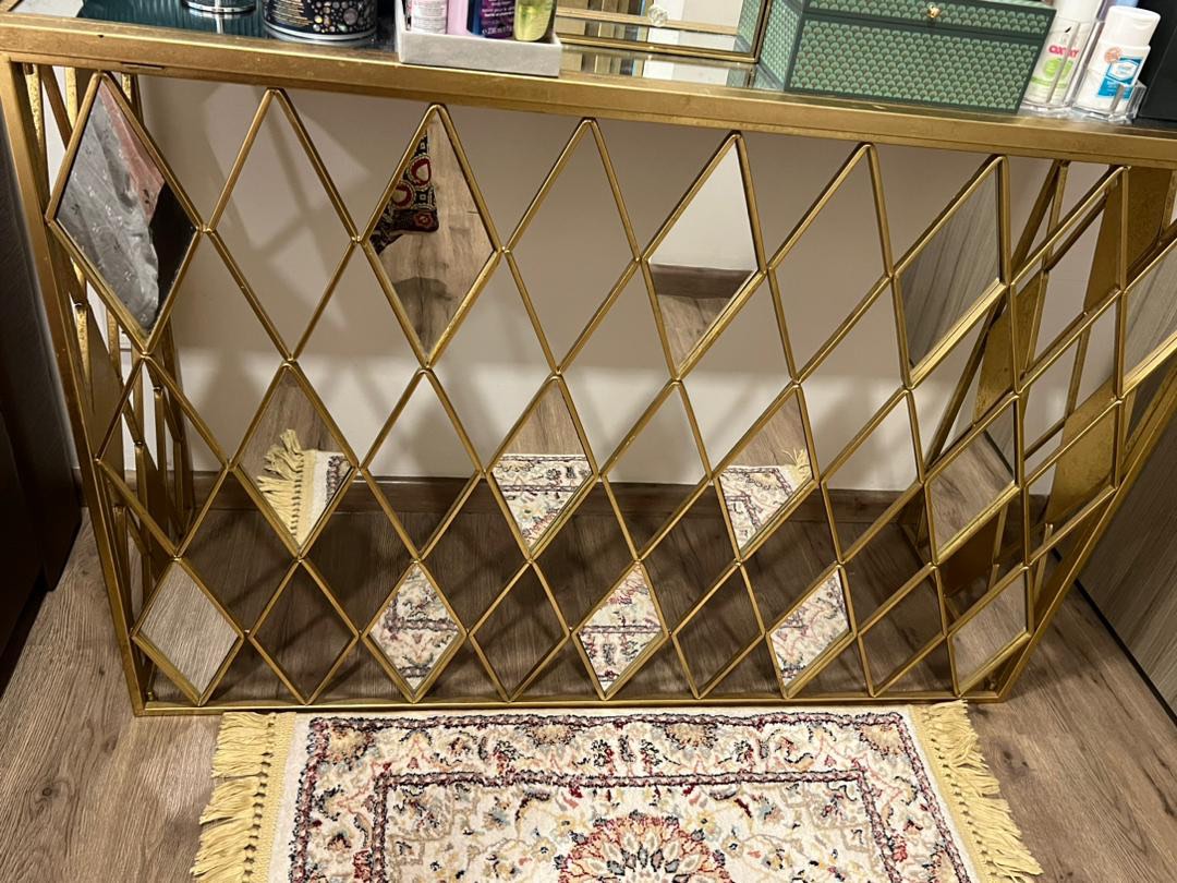 SSF Golden Table, Furniture & Home Living, Furniture, Tables & Sets on ...