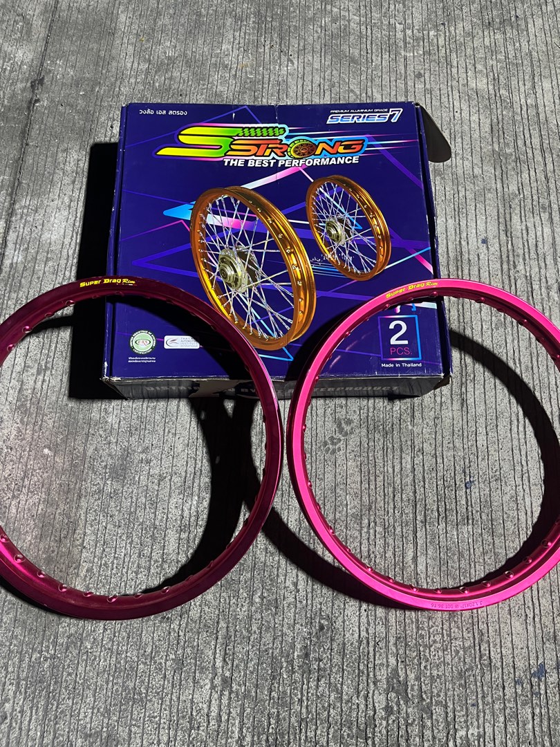 Super drag rim, Motorbikes, Motorbike Parts & Accessories, Tires & Rims ...