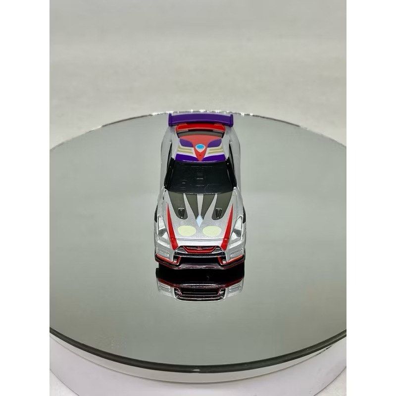 Takara Tomy Tomica UTR 01 ULTRAMAN TIGA MULTI TYPE Silver Nissan GTR ...