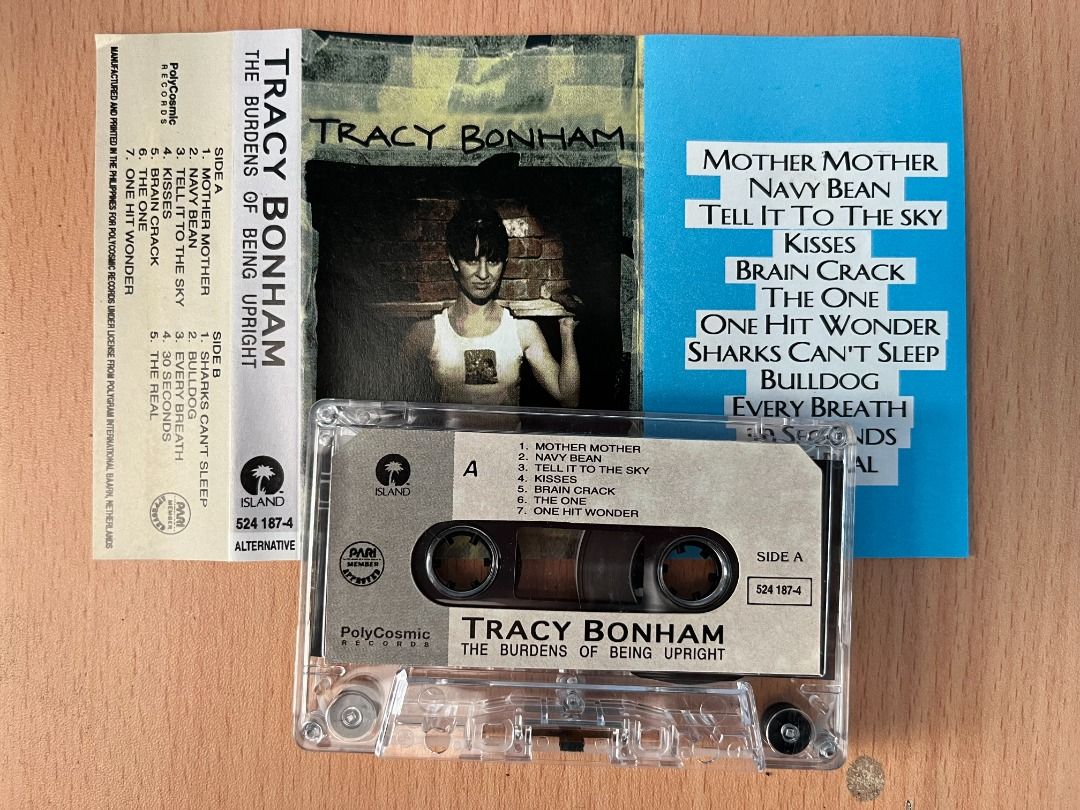 TRACY BONHAM The Burdens of Being Upright Philippines Cassette Tape ...