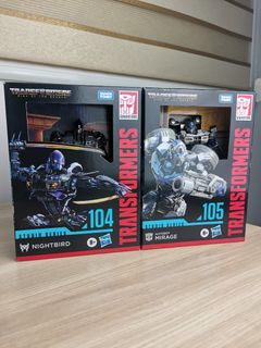 Transformers studio series 10 jazz and studio series 16 ratchet ...