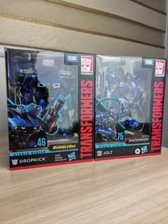 Transformers studio series 10 jazz and studio series 16 ratchet ...