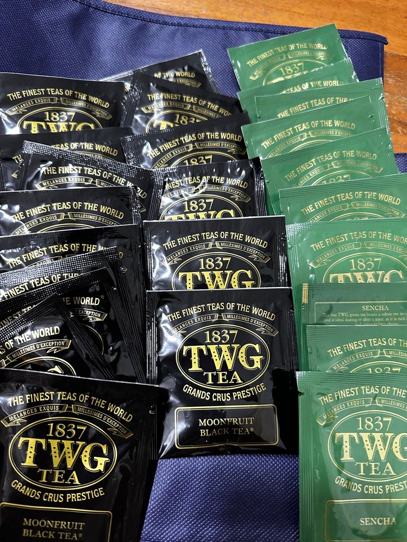 TWG Tea Sachets $0.50 per pack, Food & Drinks, Beverages on Carousell