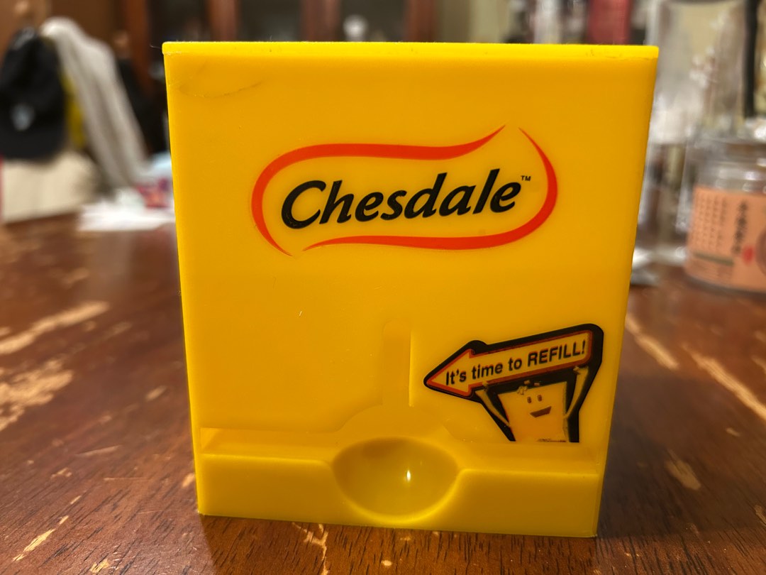 Vintage Chesdale Slice Cheese Container, Furniture & Home Living ...
