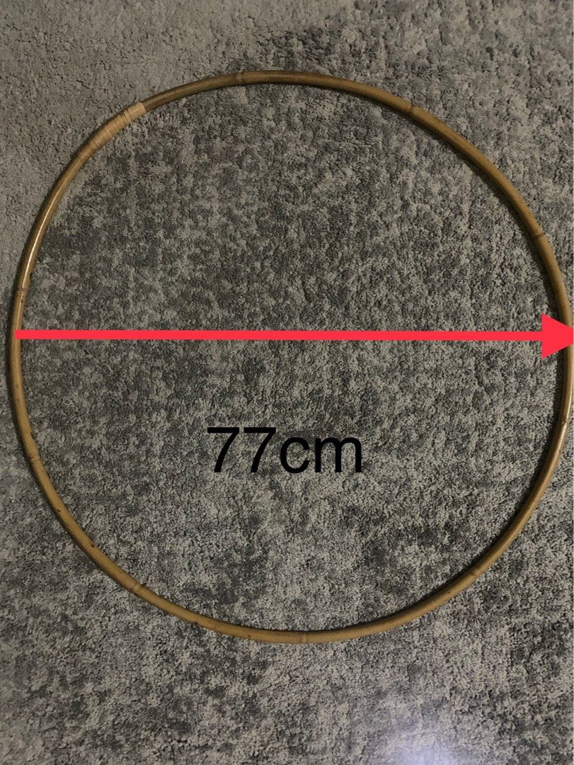 Vintage Hula hoop rattan ring jumping hulahop holahop goyang pinggan ...