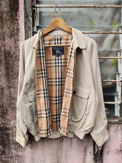 Vintage Burberry Nova Check Checkers Wool Shirt, Women's Fashion, Tops ...