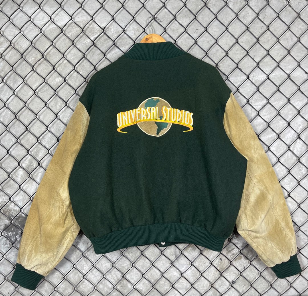 Vintage Universal Studios Varsity Jacket, Men's Fashion, Coats, Jackets ...