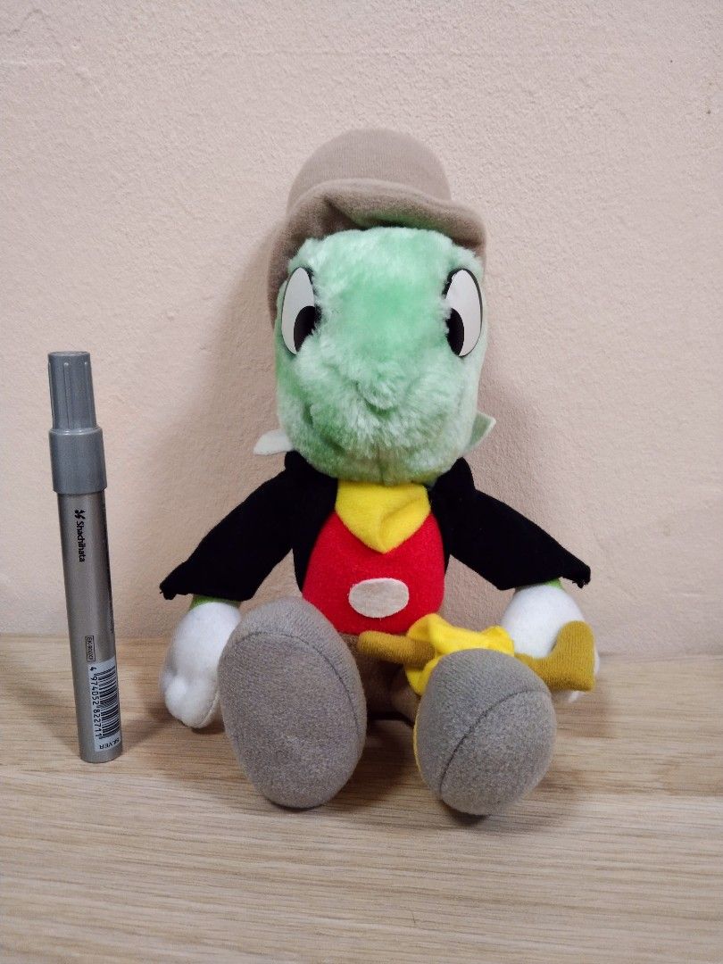 Vintage Walt Disney Jiminy Cricket Plush, Hobbies & Toys, Toys & Games ...