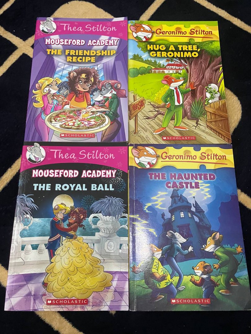 WTS Geronimo Stilton & Thea Stilton Kids Children Fantasy Storybooks ...