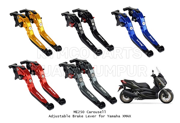 Yamaha Xmax Adjustable Brake Lever XMAX 250 V1 V2 CNC Foldable ...