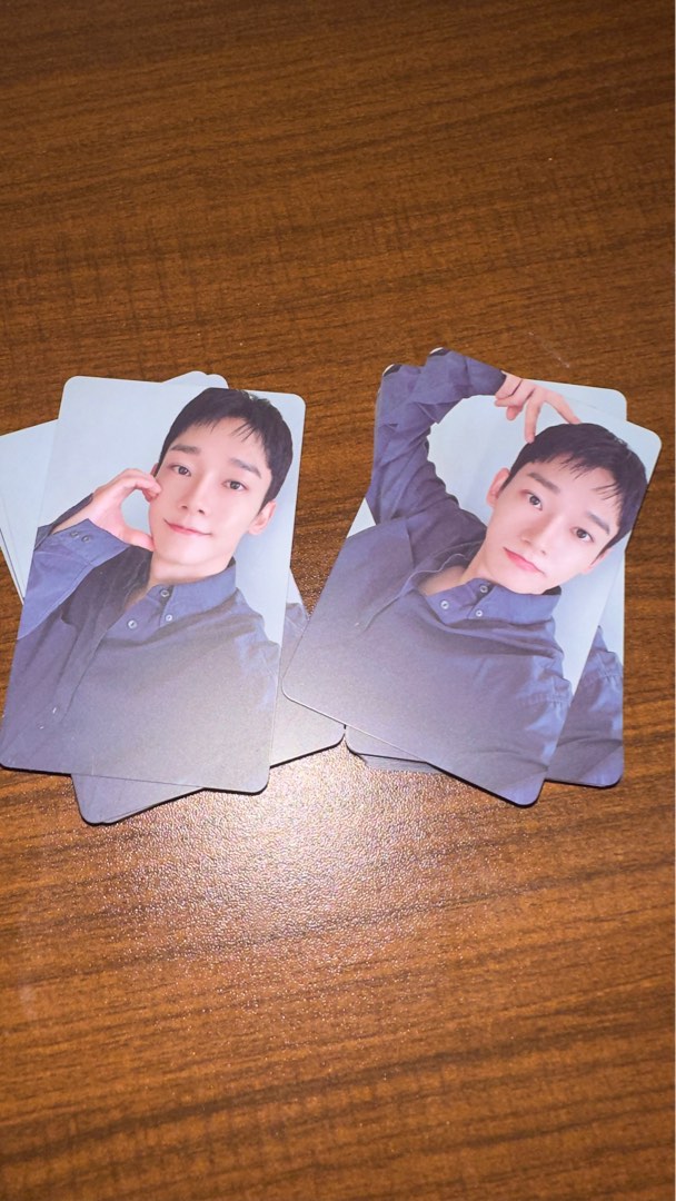 2024 CHEN FAN-CON two different photo card, Hobbies & Toys ...