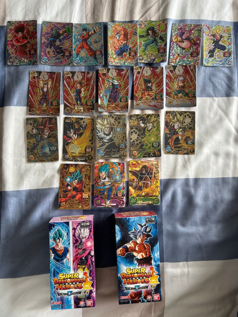七龍珠英雄 UMT 1-12彈 / BMT 1-8彈 / Selection Pack 1-6/ EVT 1/GCP/ SEC 隱藏 4星 / CP /1-3 星/冠軍咭 SDBH, 興趣及 ...