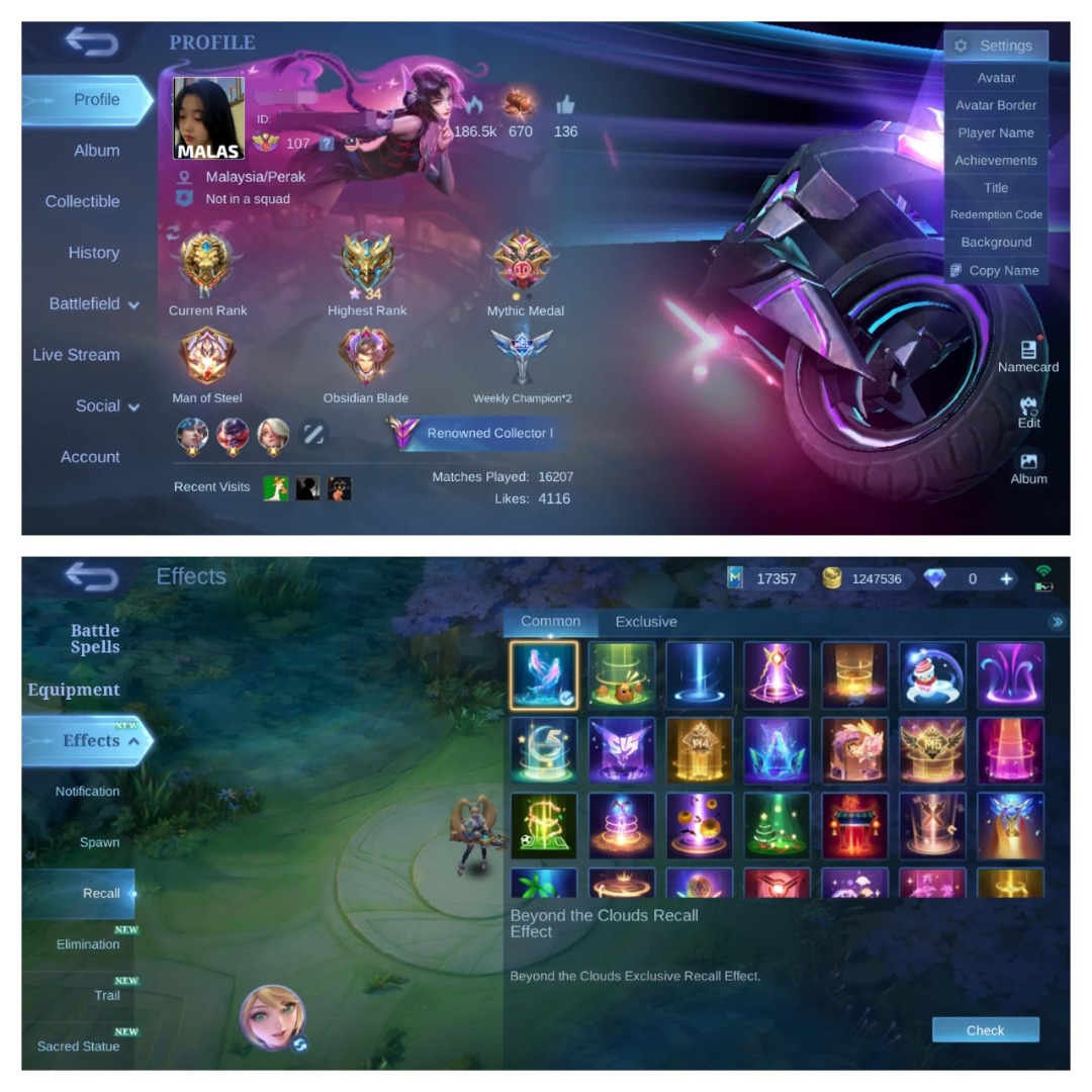 ACC MLBB, Video Gaming, Video Games, Others on Carousell