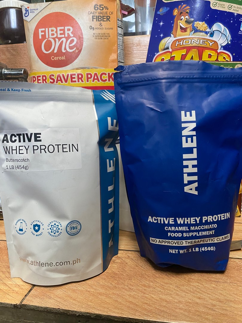ATHLENE Active Whey Protein (1 lb), Health & Nutrition, Health ...