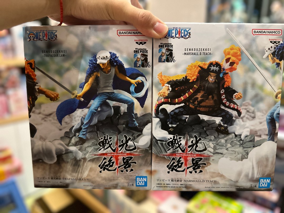 Bandai Dxf Law & Blackbeard Senkouzekkei Figure, Hobbies & Toys, Toys ...