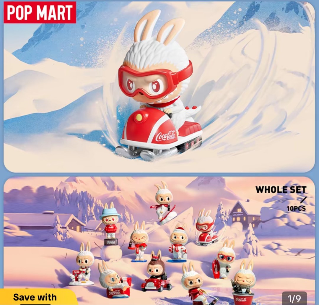 BNIB POPMART THE MONSTERS, Labubu Coca Cola edition, Hobbies & Toys ...