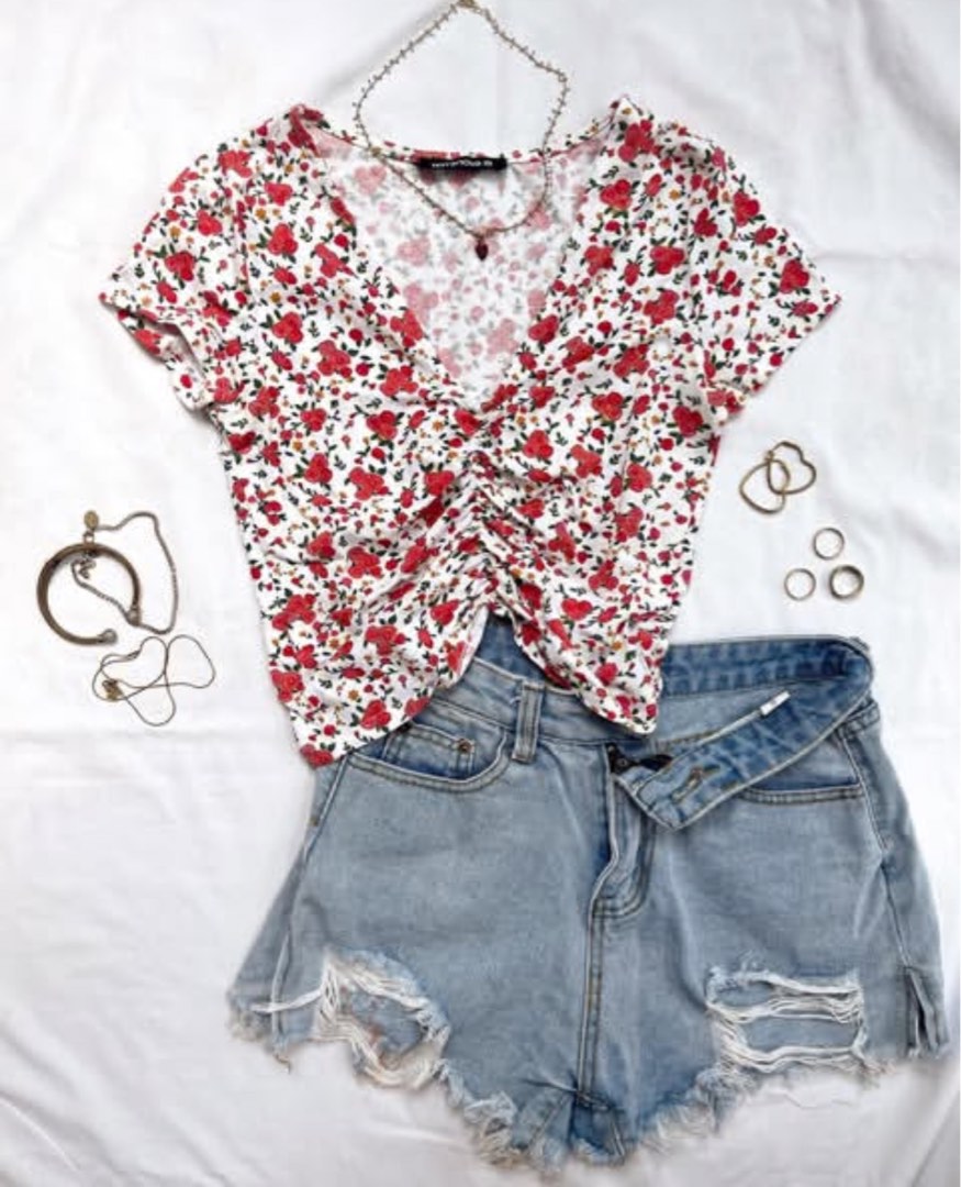 Body hugging Top, Women's Fashion, Tops, Shirts on Carousell