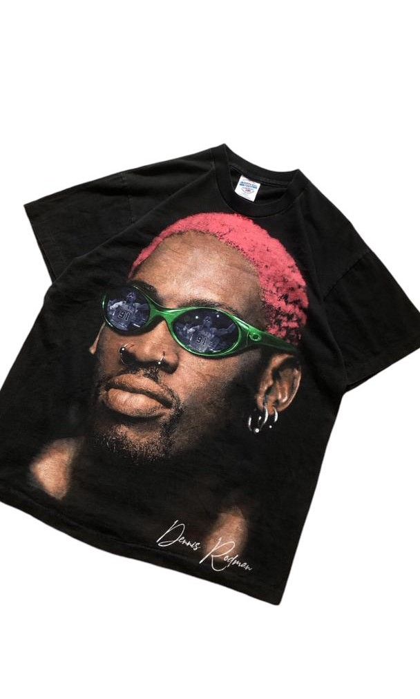 Vintage Bootleg Rodman, Men's Fashion, Activewear on Carousell