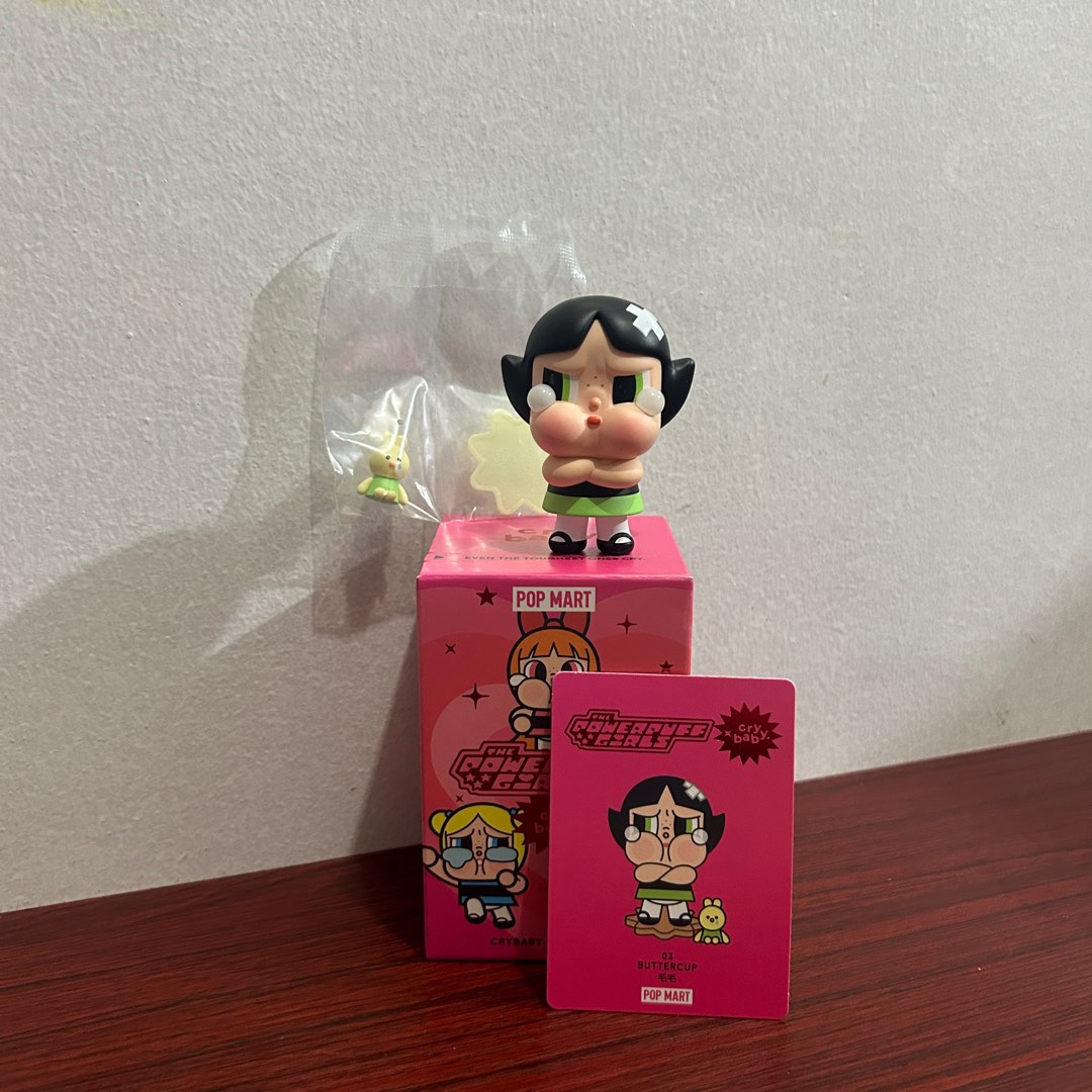 Brand New Popmart Crybaby x Powerpuff Girls (PPG): Buttercup, Hobbies ...