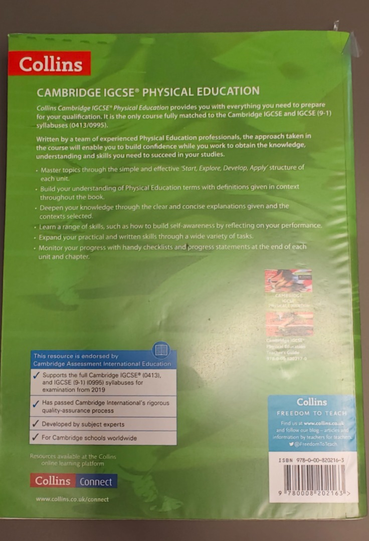 Cambridge IGCSE Physical Education, Hobbies & Toys, Books & Magazines ...