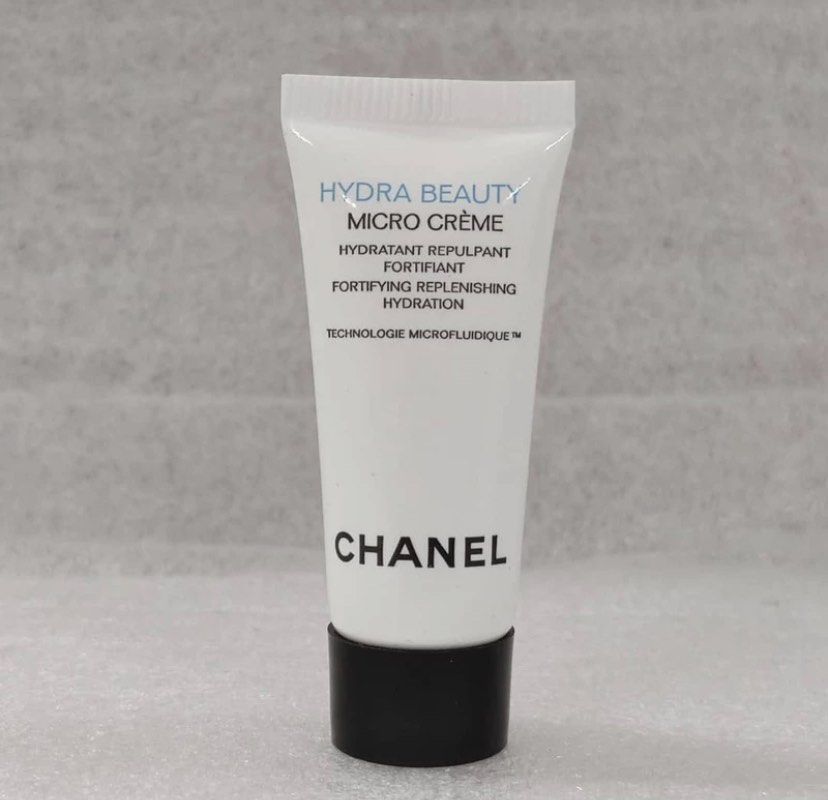 CHANEL Hydra Beauty Micro Creme 5ml/ Serum 5ml/ Gel Yeux 3ml / UV ...