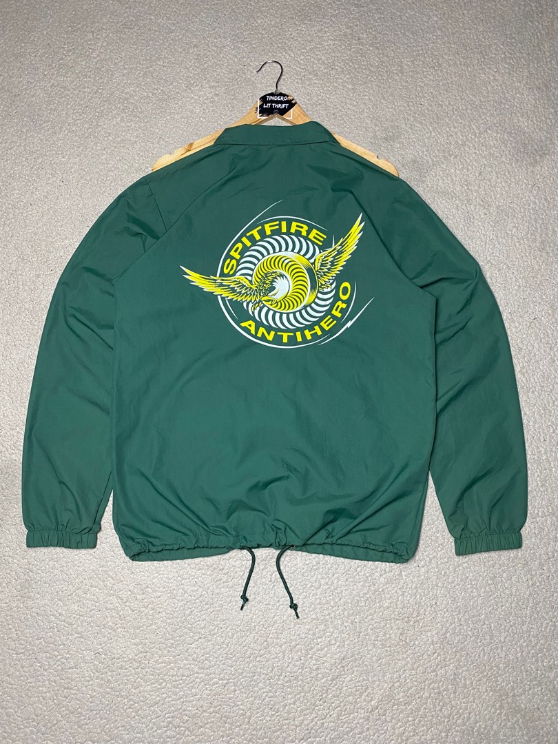 Coach Jacket SPITFIRE x ANTI HERO ( Classic Eagle Design ), Men's ...