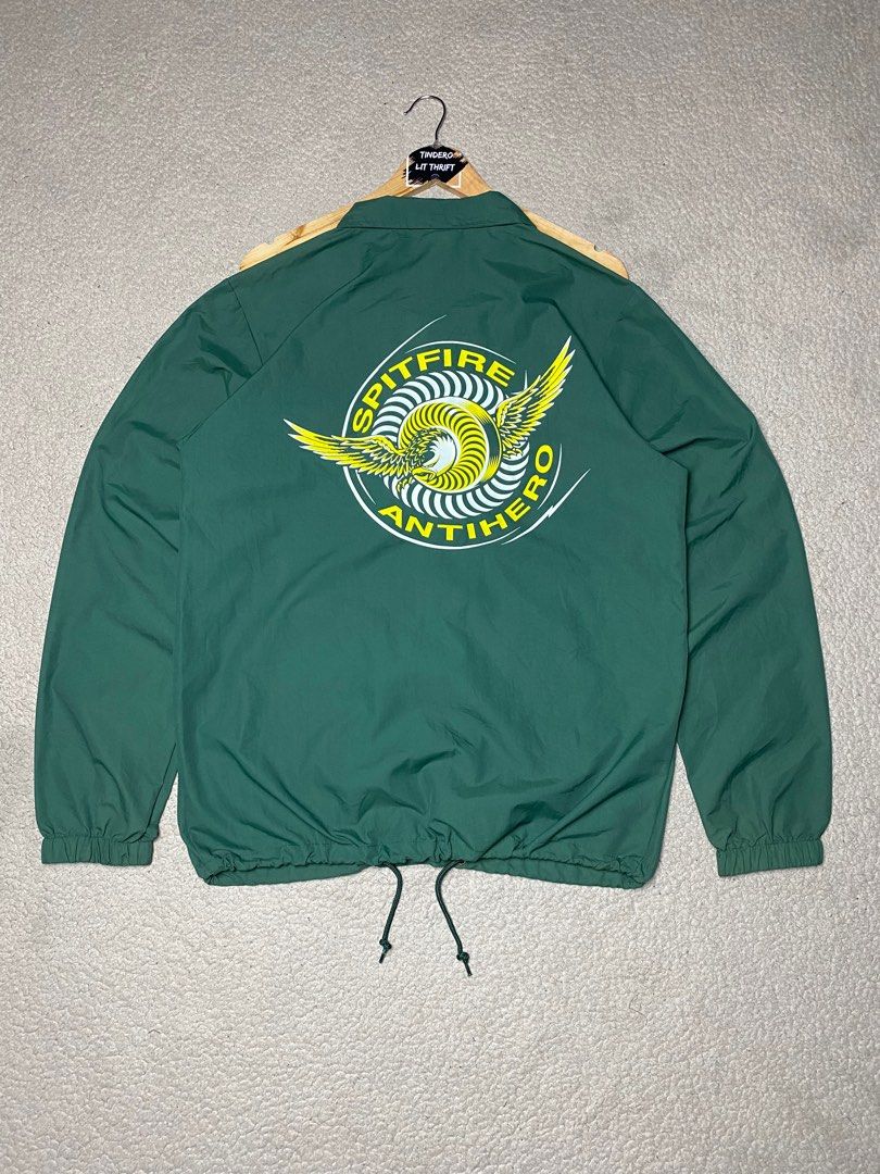Coach Jacket SPITFIRE x ANTI HERO ( Classic Eagle Design ), Men's ...
