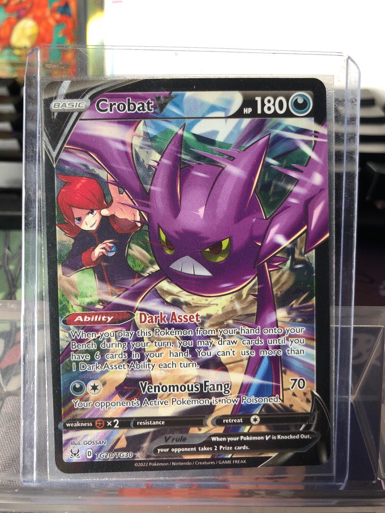 Crowbat V TG - Pokemon Lost Origin, Hobbies & Toys, Toys & Games on ...