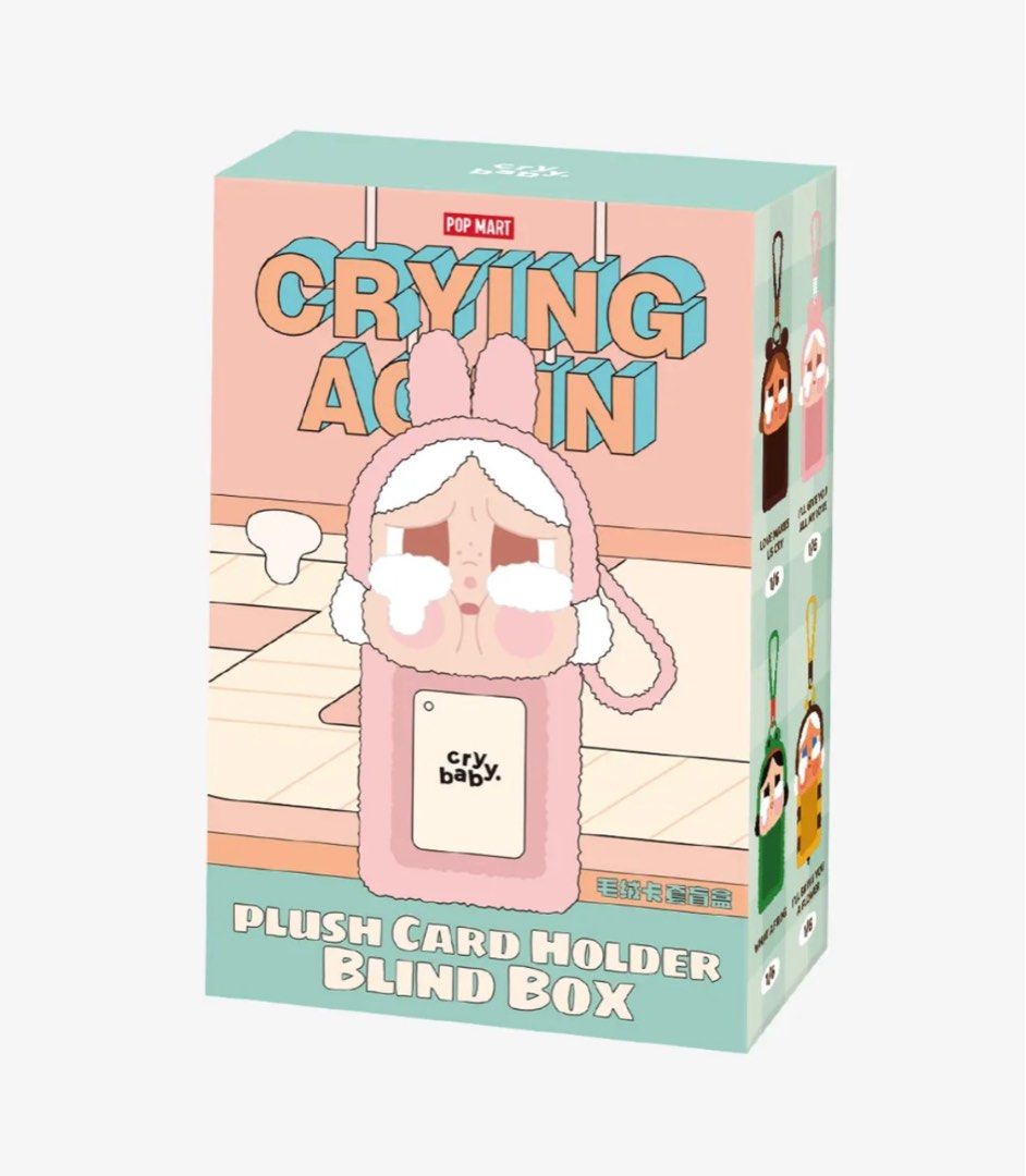 Cry baby card holder plush, Hobbies & Toys, Toys & Games on Carousell