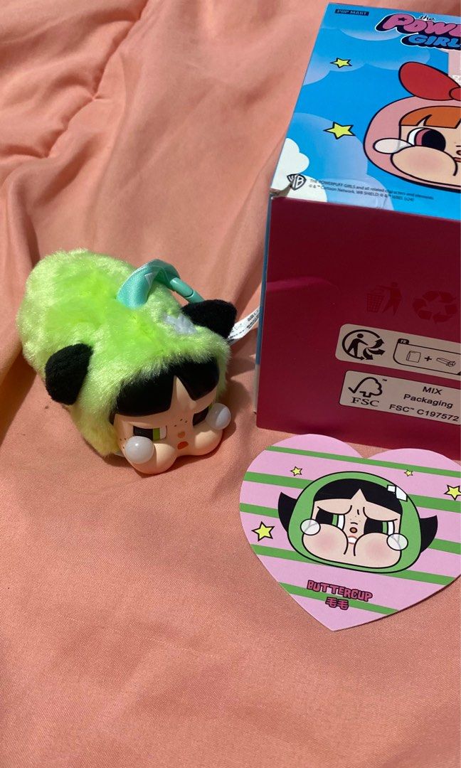 Cry baby crybaby labubu powerpuff girls popmart plush pendant selected ...