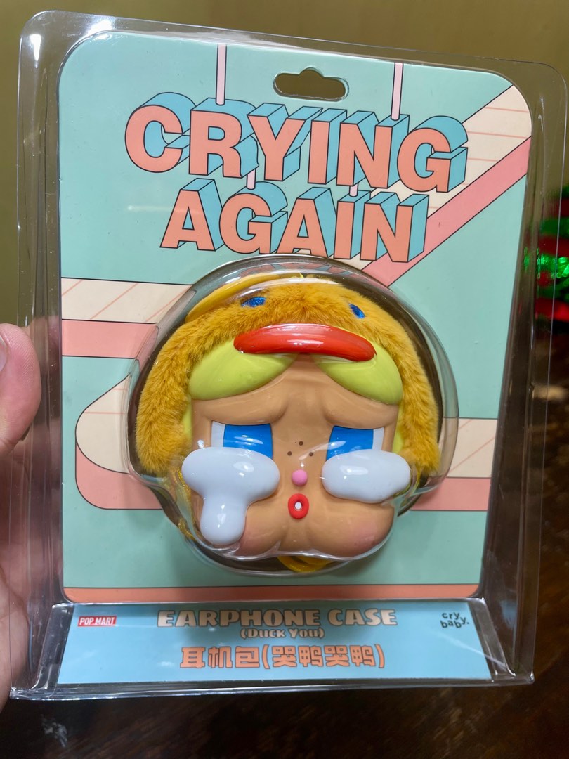 Crybaby Duck you earphone case, Hobbies & Toys, Toys & Games on Carousell