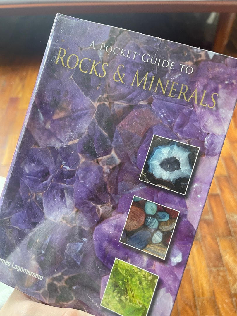 Crystals rocks and minerals book, Hobbies & Toys, Books & Magazines ...