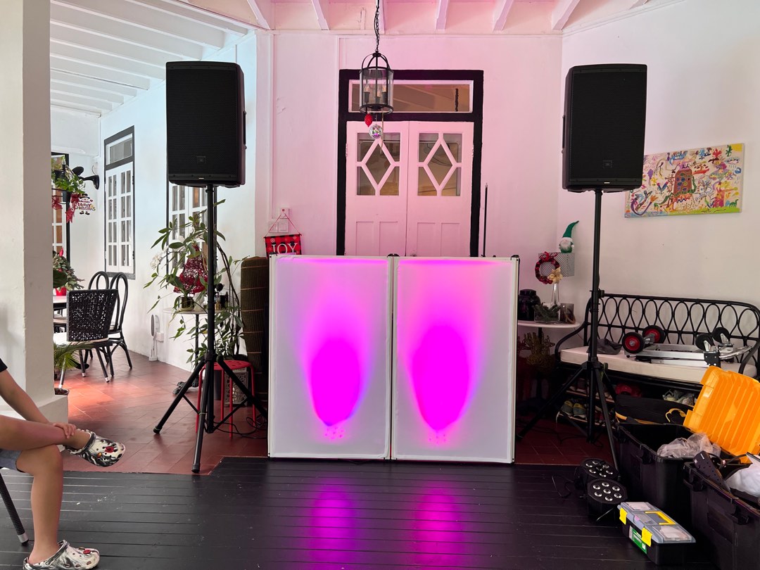 DJ Setup Column Array Sound System PA System, Hobbies & Toys, Music ...