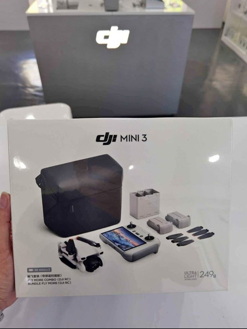 Dji mini 3 DJI RC FMC New & Sealed Dji Malaysia, Photography, Drones on ...