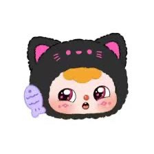 DOUBAO V1 ANIMAL SERIES / BLACK CAT, Hobbies & Toys, Toys & Games on ...