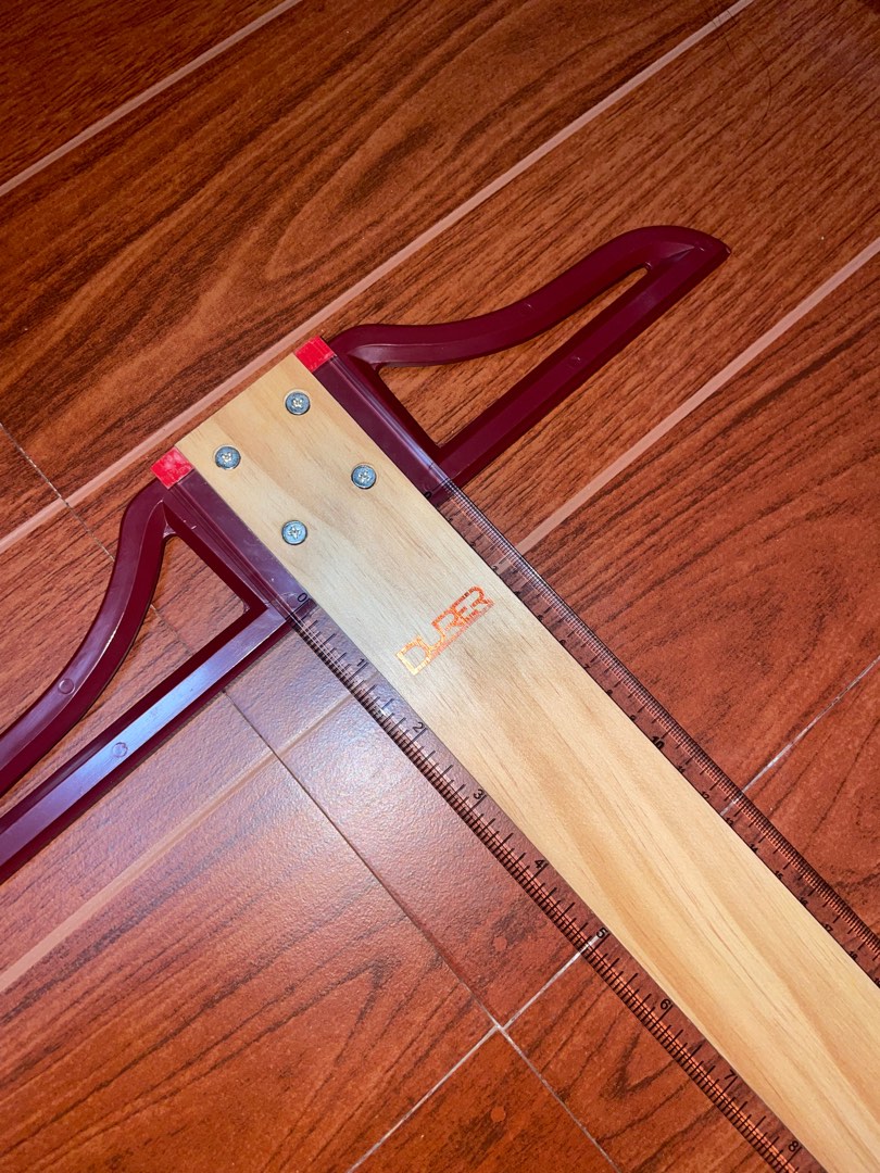 Durer T-Square Detachable Head Wooden 36 inches, Hobbies & Toys ...