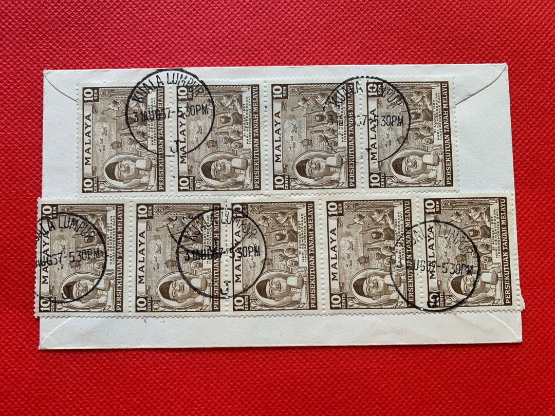 Fdc Merdeka 1957 RARE, Hobbies & Toys, Collectibles & Memorabilia ...