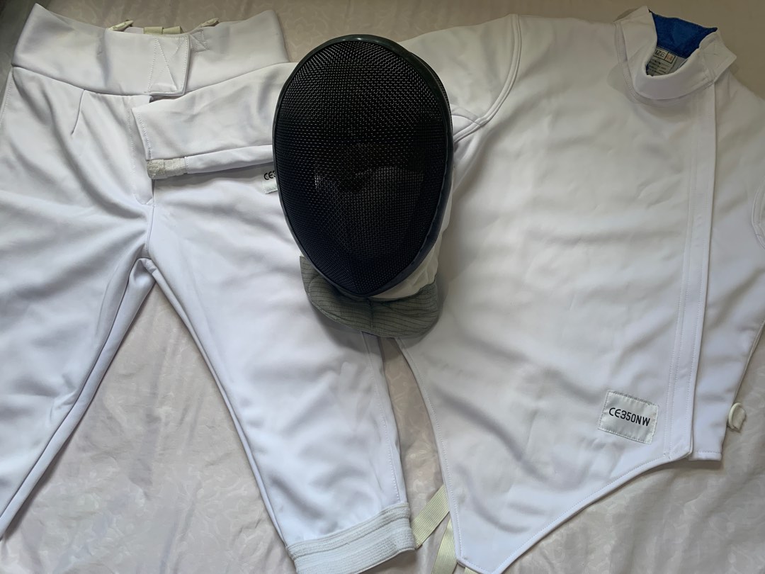 Fencing Equipment All-in Foil, Jacket, Breeches, Fencing Mask, Sports ...