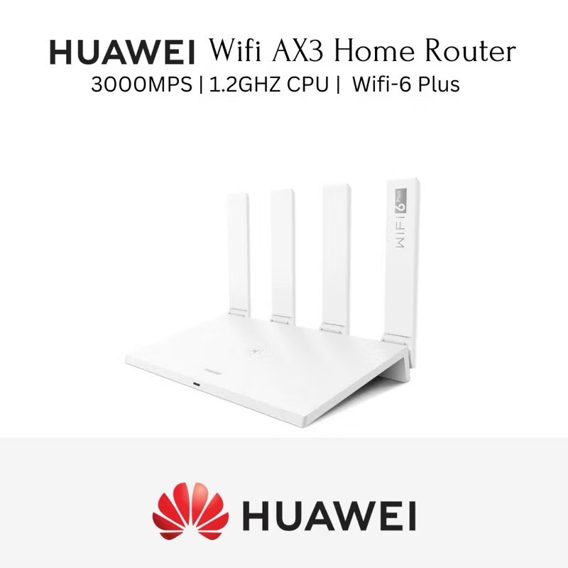 Huawei Router WS7100 Wifi-6 Plus AX3 Dual Core AX3000 Dual Band ...