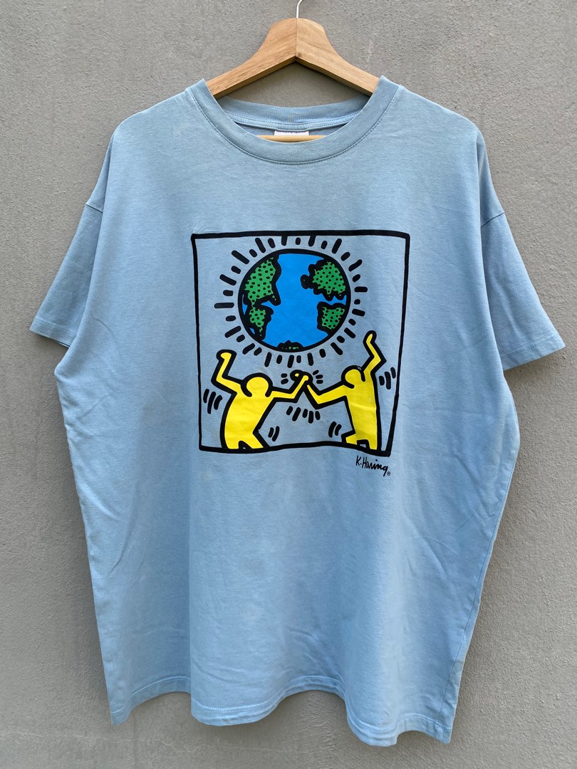 Keith Haring, Men's Fashion, Tops & Sets, Tshirts & Polo Shirts on ...