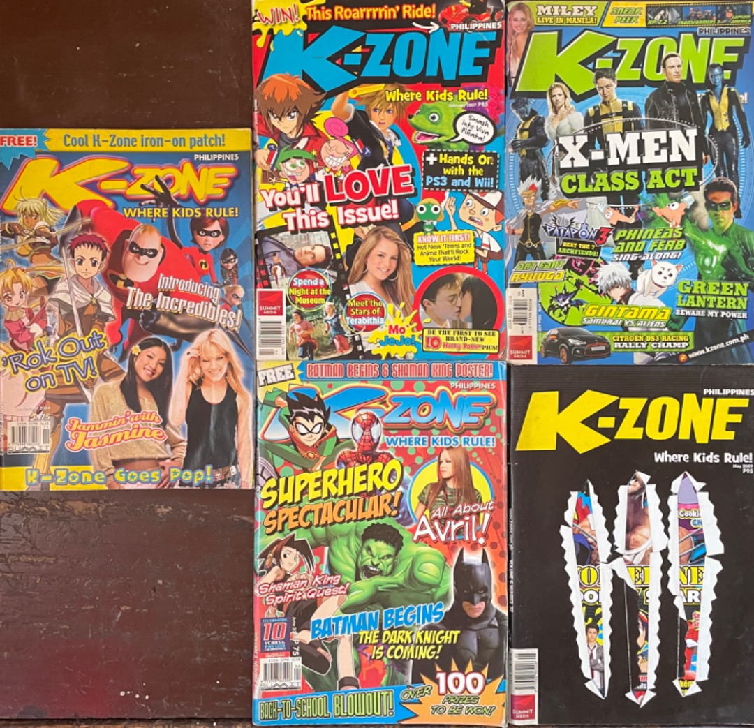 K-ZONE MAGAZINE (Set of 5), Hobbies & Toys, Books & Magazines ...