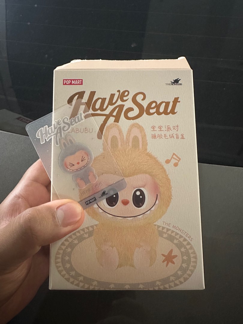 Labubu - Have a Seat (Hehe), Hobbies & Toys, Toys & Games on Carousell