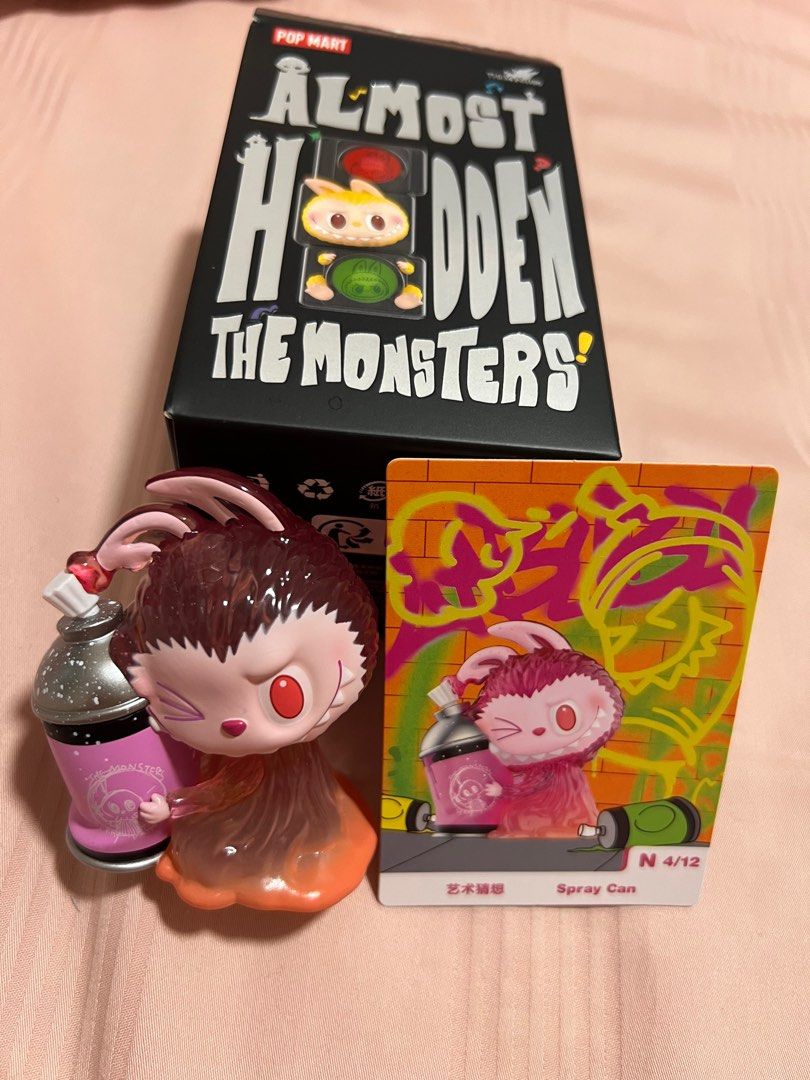 Labubu almost hidden, Hobbies & Toys, Toys & Games on Carousell