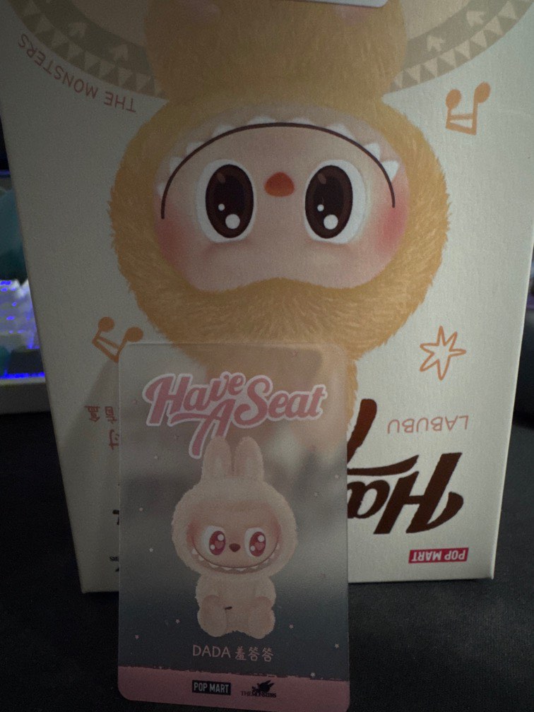 Labubu V2 DADA, Hobbies & Toys, Toys & Games on Carousell