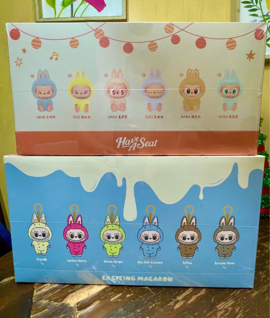 Labubu version 1 and 2 (sealed sets), Hobbies & Toys, Toys & Games on ...