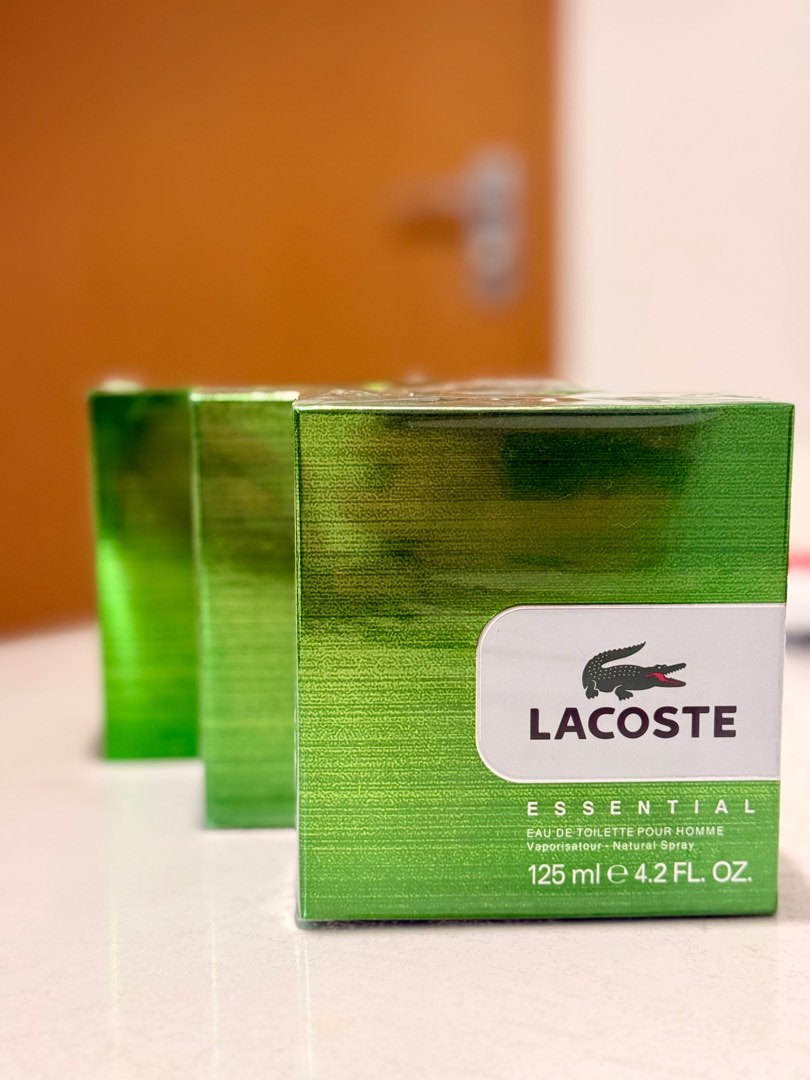 Lacoste Essentials EDT 125mL, Beauty & Personal Care, Fragrance ...
