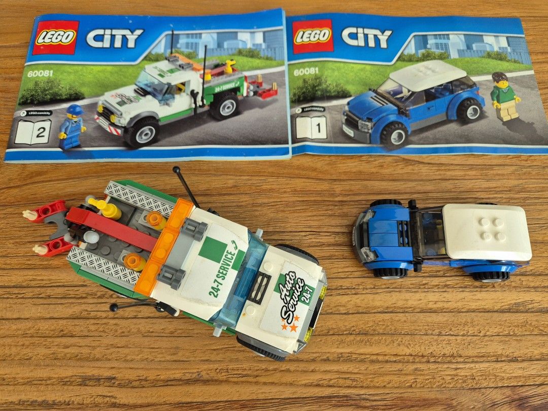 Lego City 60081 - Used set, Pickup Tow Truck, Hobbies & Toys, Toys ...